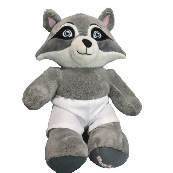 Build-A-Bear | Toys | Build A Bear Rachel Raccoon Plush In White Shorts ...